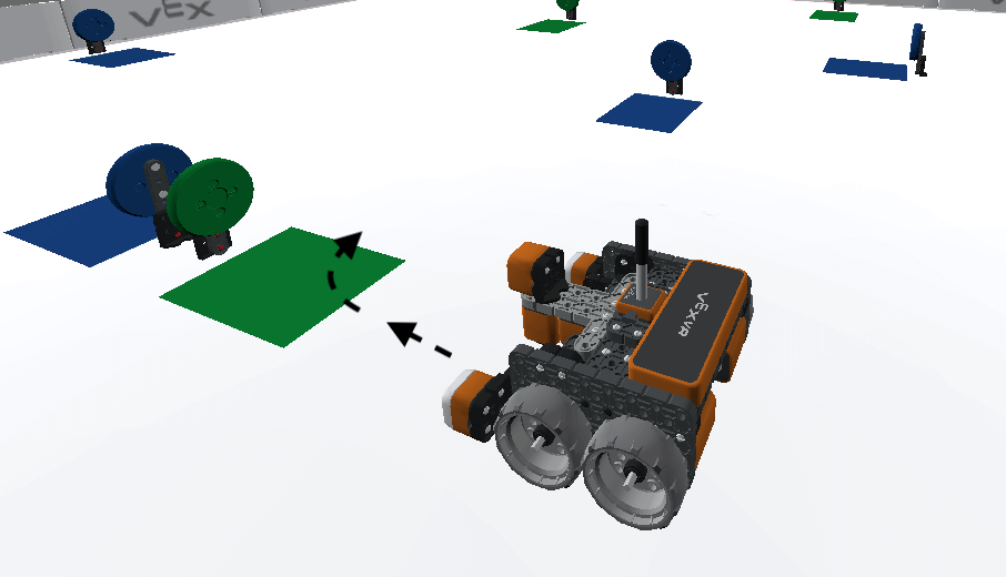 Unit 7 Decisions With Colors Lesson 2 Using The Front Eye Sensor With While Loops Vex